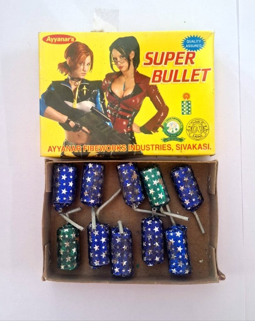 Bullet Bomb / Super Bullet (10 Pcs) – Sivakasi Twin Cities Crackers