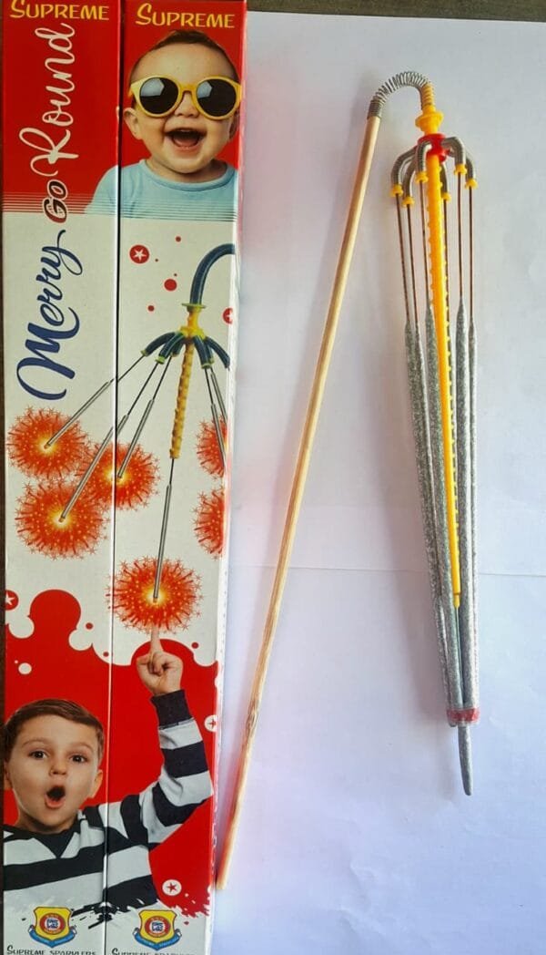 Rotating Umbrella Sparklers – Sivakasi Twin Cities Crackers